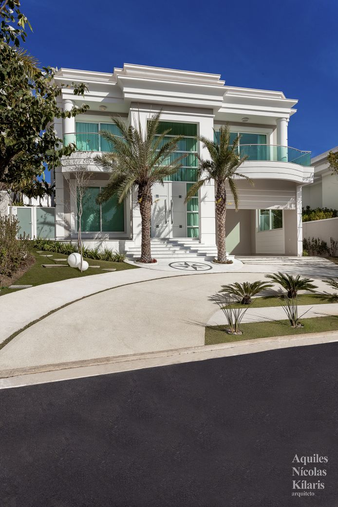 Projetos Residenciais - Casa Real - Arquiteto - Aquiles Nícolas Kílaris