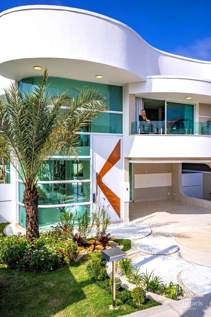 Projetos Residenciais - Casa Preciosa - Arquiteto - Aquiles Nícolas Kílaris